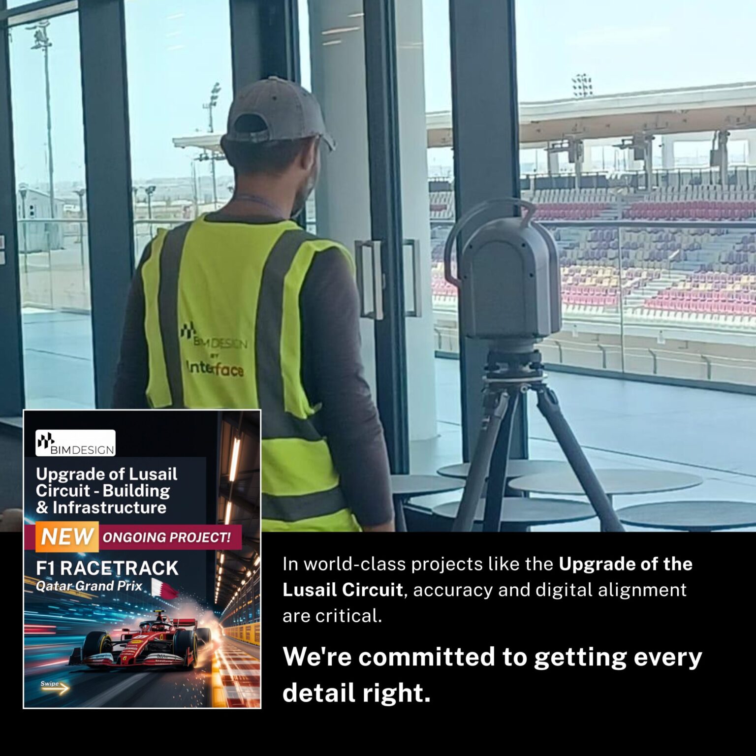 FORMULA 1 LUSAIL CIRCUIT UPGRADE - BIM Services GCC Region, 3D BIM ...